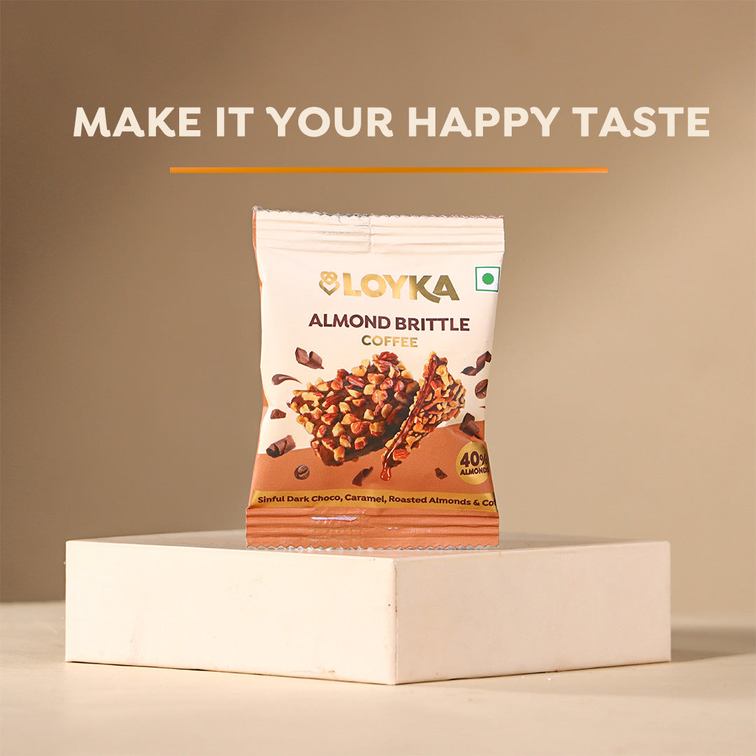 Almond Brittle Coffee 14 Pcs Box – Loyka