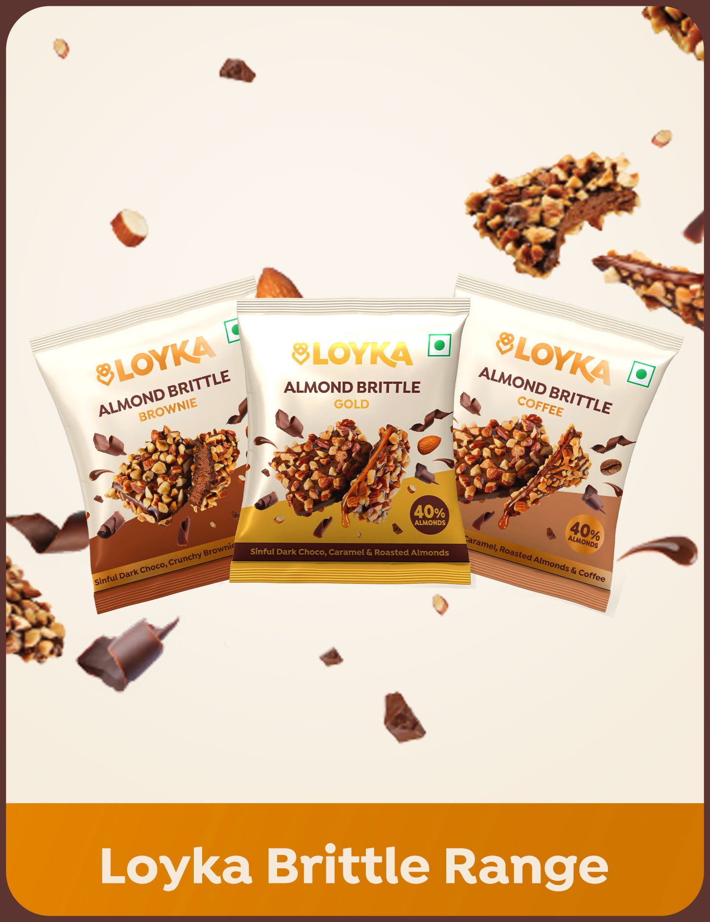 Loyka | Almond Brittle | Stuffed Dates | Almond Cookies | Florentines