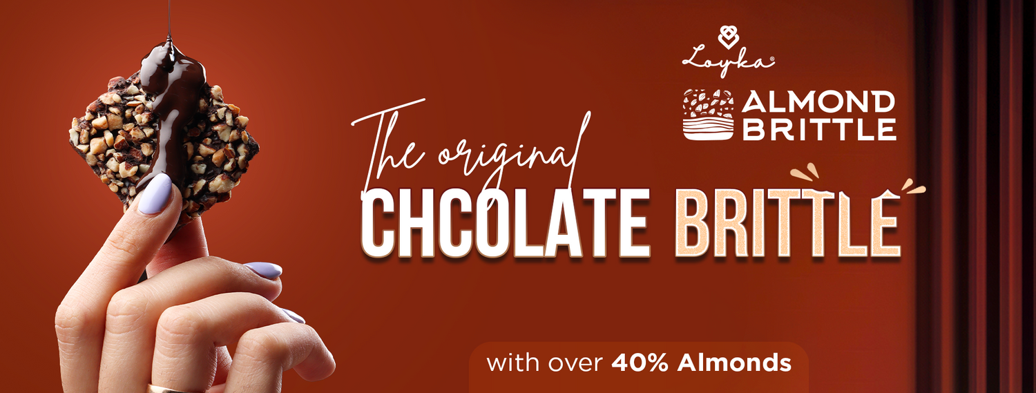 Loyka | Almond Brittle | Stuffed Dates | Almond Cookies | Florentines