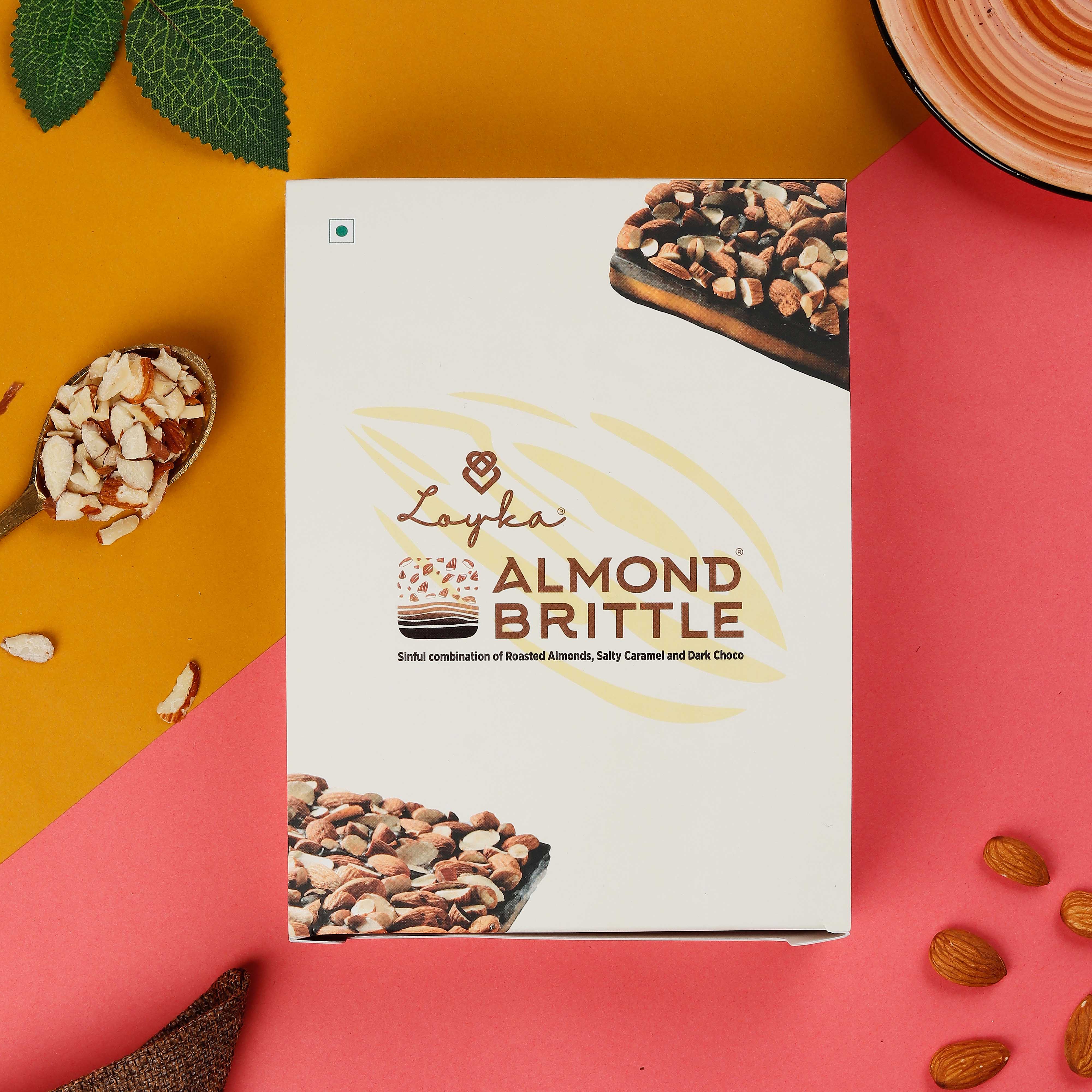 Loyka Almond Brittle Heart Shaped Bouquet - Loyka Confectionery